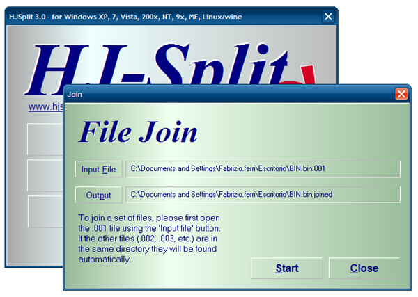 Cómo cortar y unir archivos con HJSplit - Softonic