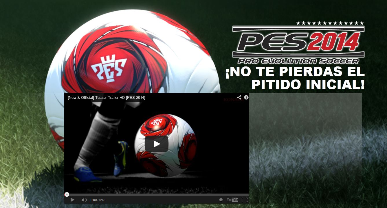 PES 2014 revelará novedades (¿tráiler, información?) esta tarde - Softonic