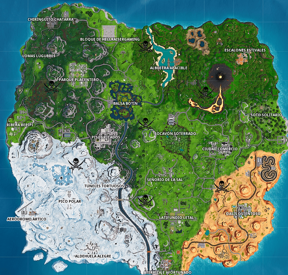 Visita todos los campamentos piratas: Desafío de la Semana 1 de ...