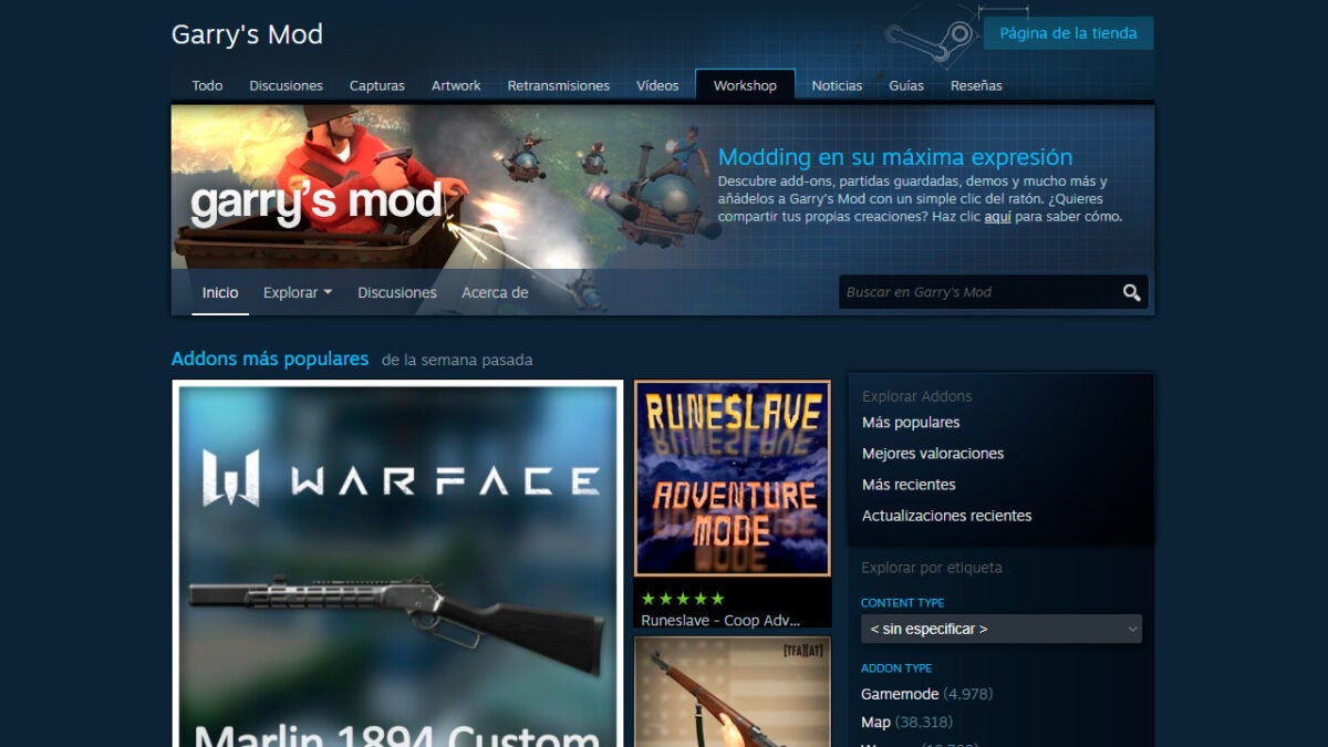 Aprende a usar Garry’s Mod - Softonic