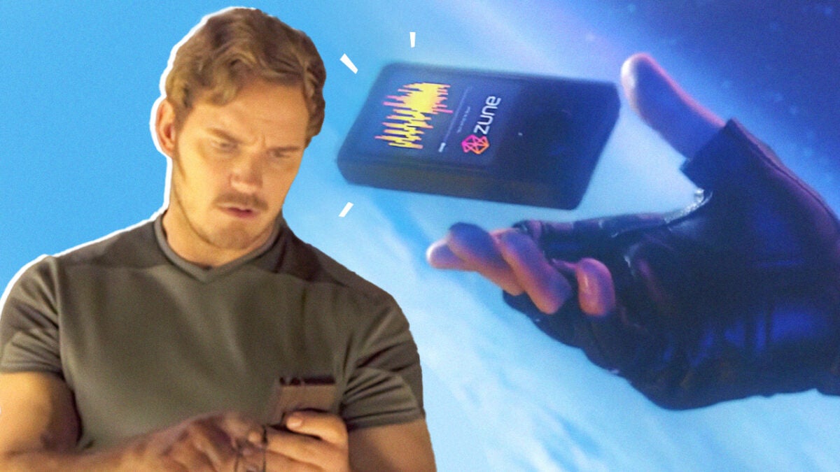 Zune, el MP3 de Star Lord que fracasó estrepitosamente - Softonic