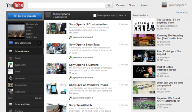 Use the new version of YouTube before everyone else - Softonic