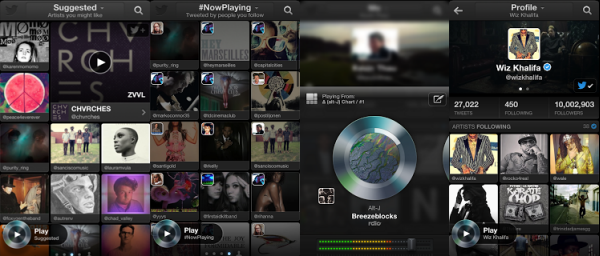 Twitter music service released for iOS and web - Softonic