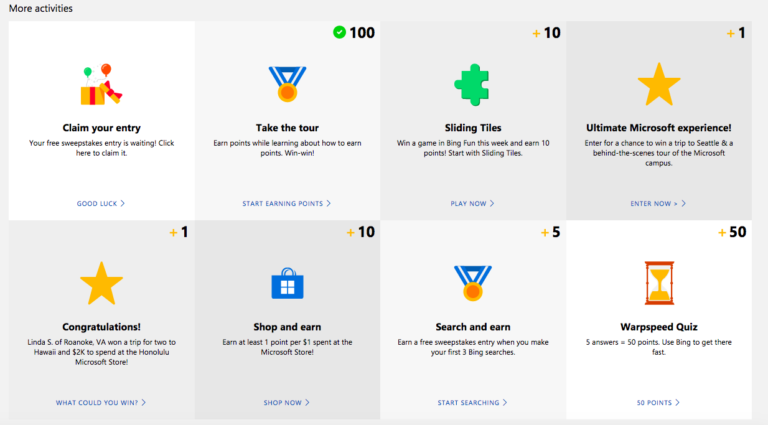 How to earn free stuff with Microsoft Rewards - Softonic