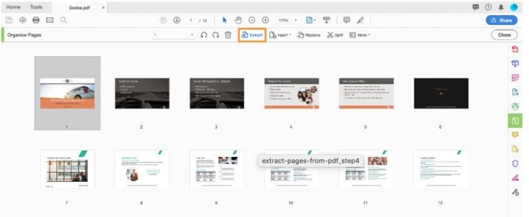 Steps for Extracting Single Pages from PDFs in Adobe Reader - Softonic