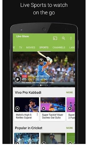How to Watch Live Streaming Cricket - Softonic