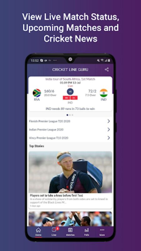 How to Watch Live Streaming Cricket - Softonic