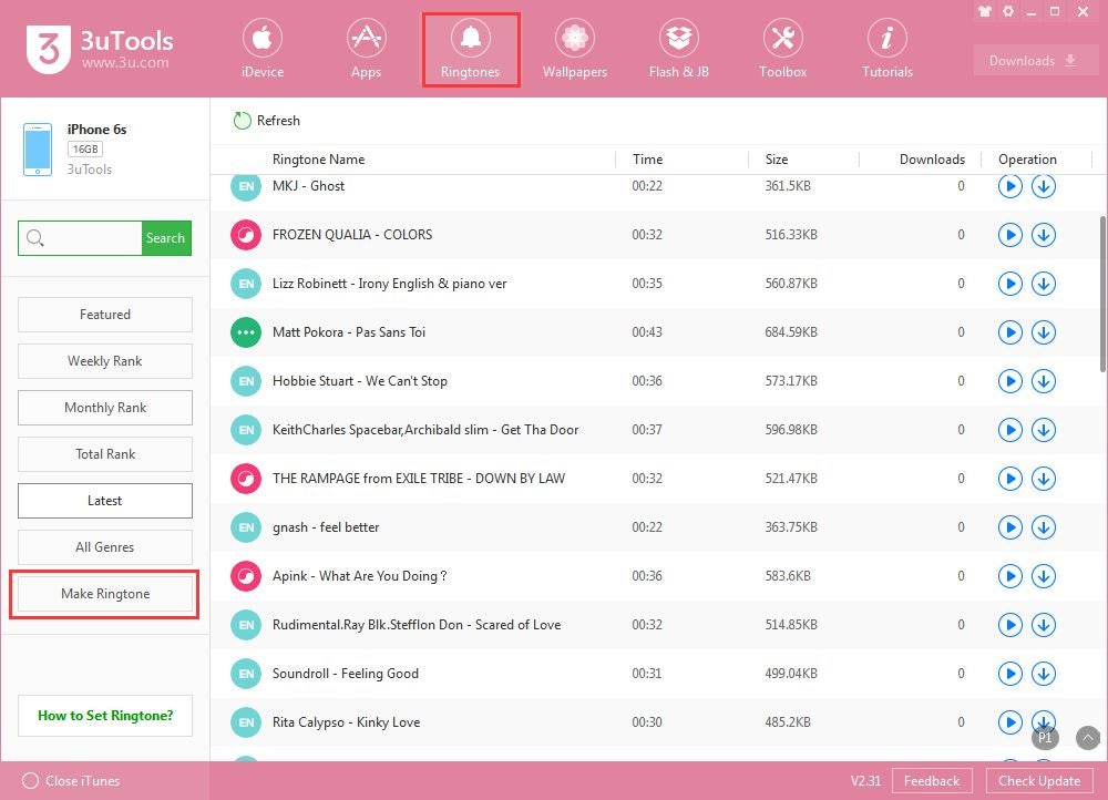 How To Create Your Own Ringtones With 3uTools - Softonic
