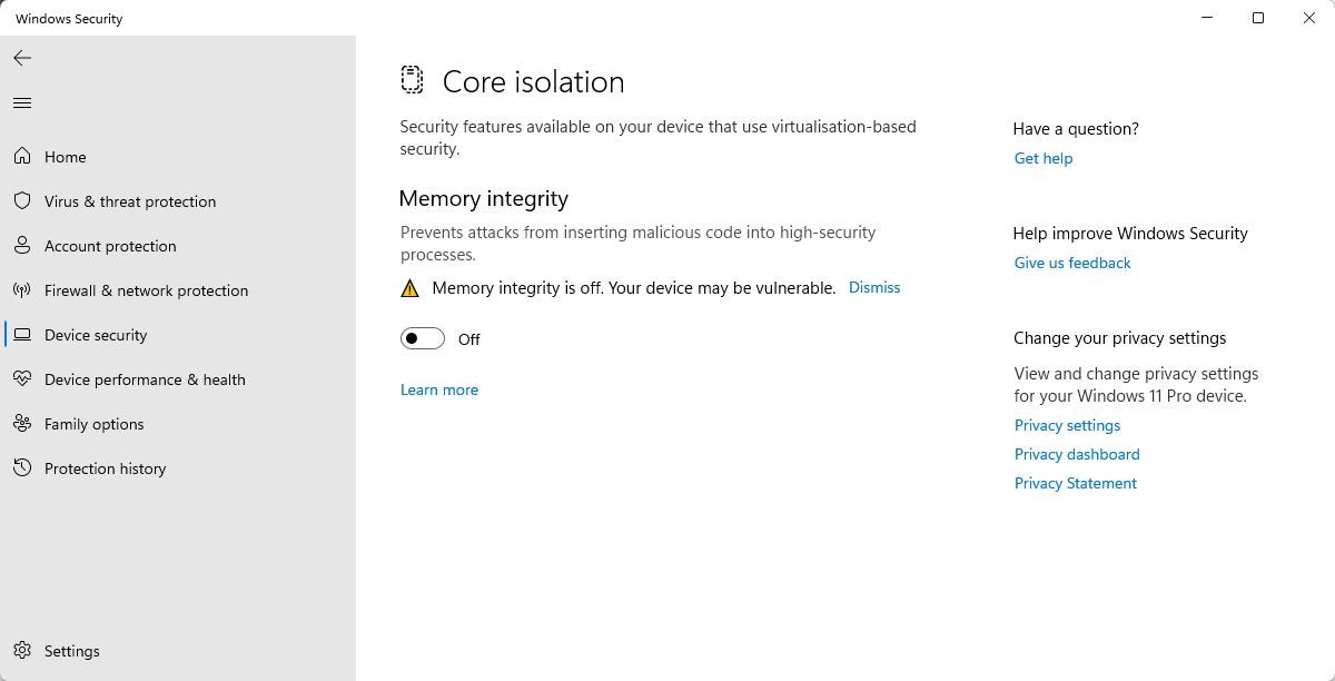 You may need to disable Windows 11 security features for maximum gaming ...