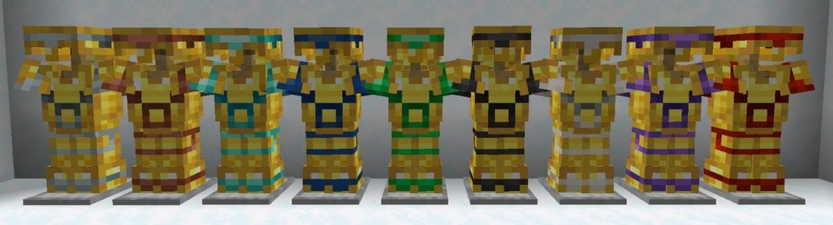 Check out this exciting new Minecraft armor trim feature! - Softonic