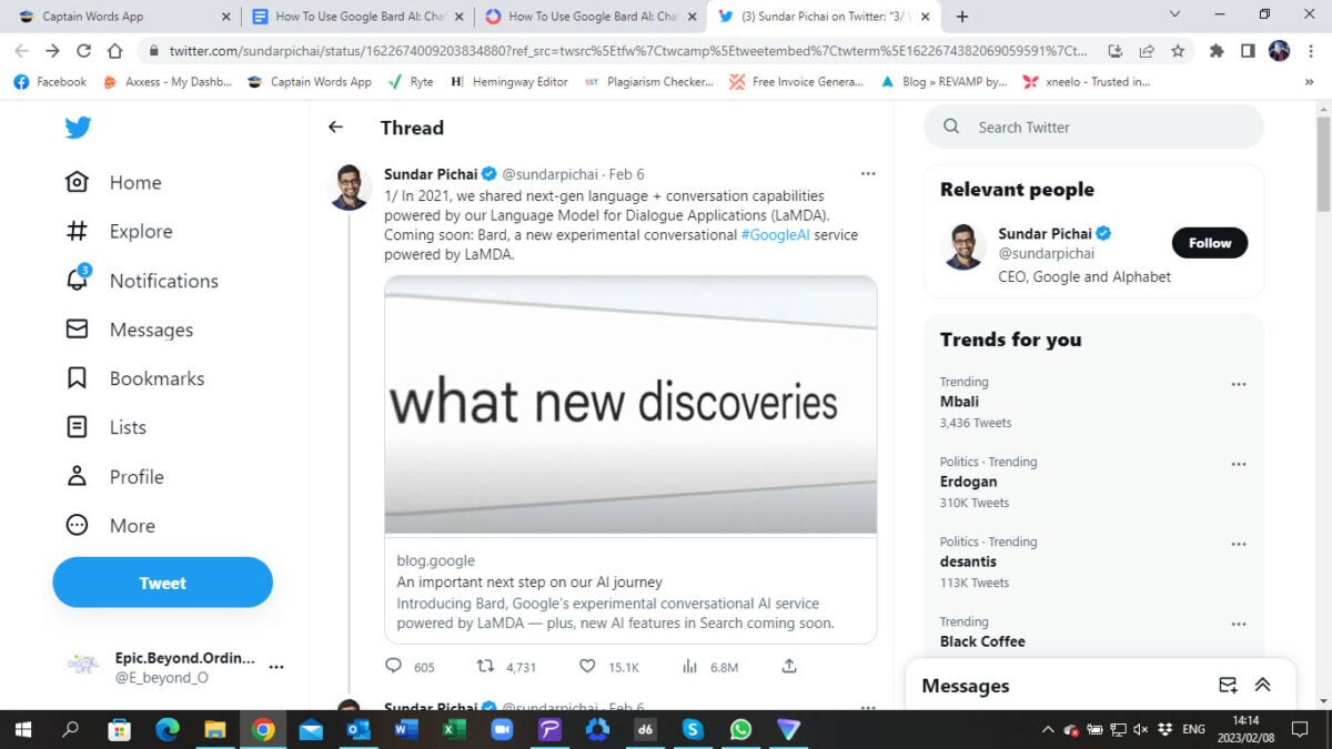 Discover the Fascinating World of Google Bard AI: Learn How to Use it ...