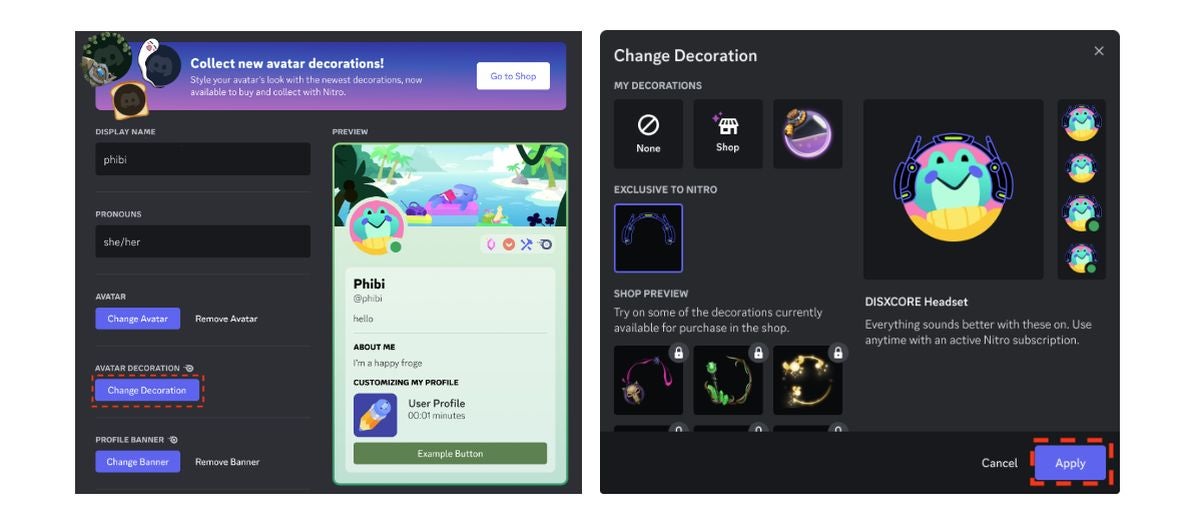 Customize your profile with Discord Avatar Decorations - Softonic