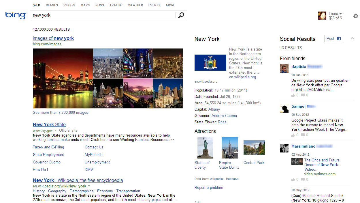 Microsoft Bing va intégrer Facebook dans ses résultats de recherche ...