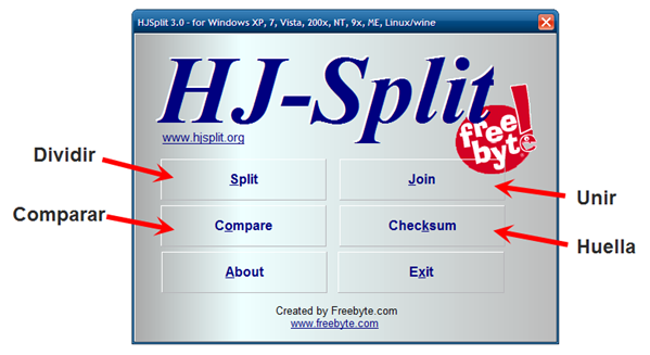 Cómo cortar y unir archivos con HJSplit - Softonic