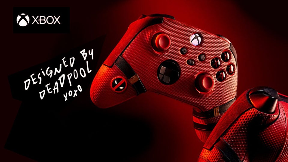 El mando oficial de Deadpool con Xbox es real y te prometo que no te lo ...