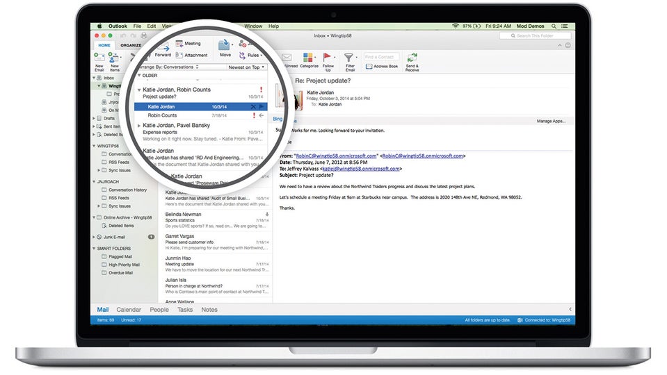 Office 2016 for Mac feels like the Windows version and that’s a good ...