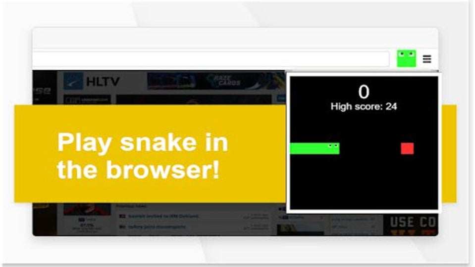 How to use the Snake Game Google Chrome extension in 4 simple steps ...