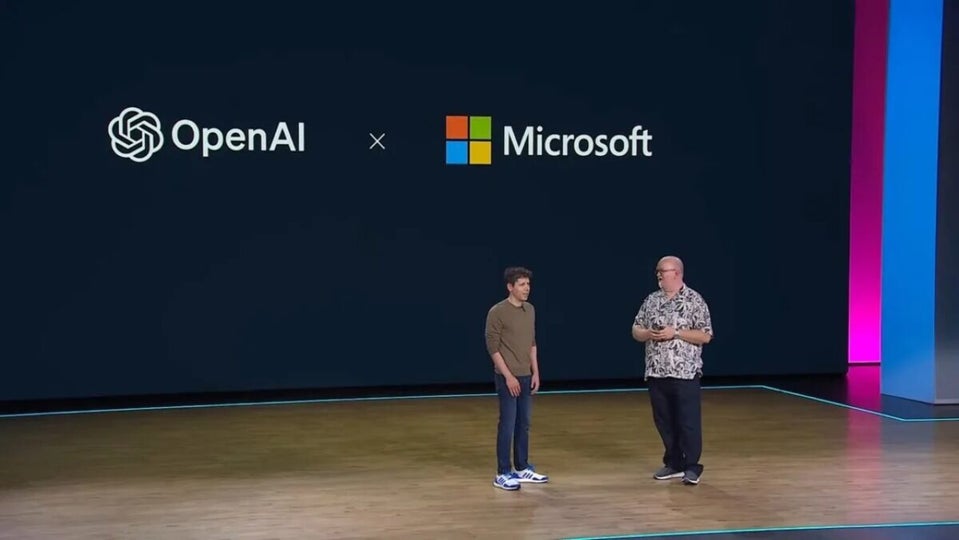 Sam Altman makes a surprise appearance at Microsoft Build: this is his ...