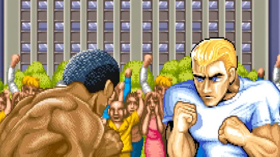 The characters in the intro of Street Fighter II had names, but no one ...