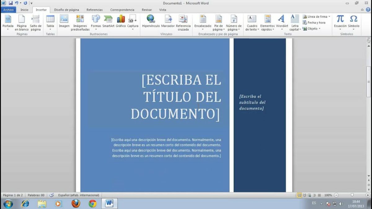 Microsoft Word tutoriales, paso a paso