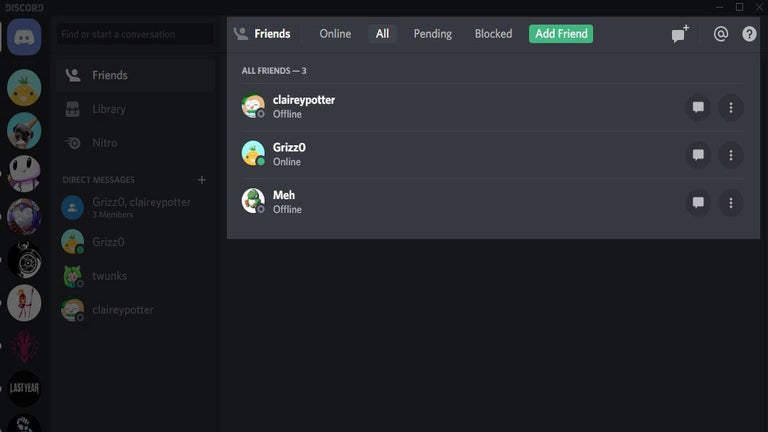 How to find Discord friends that aren’t in a shared group - Softonic