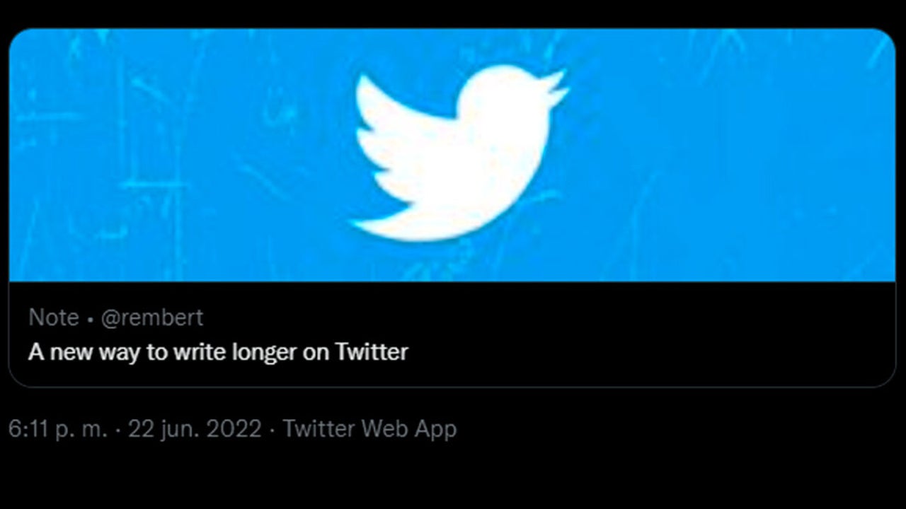 Twitter introduce Notes para escribir textos largos - Softonic