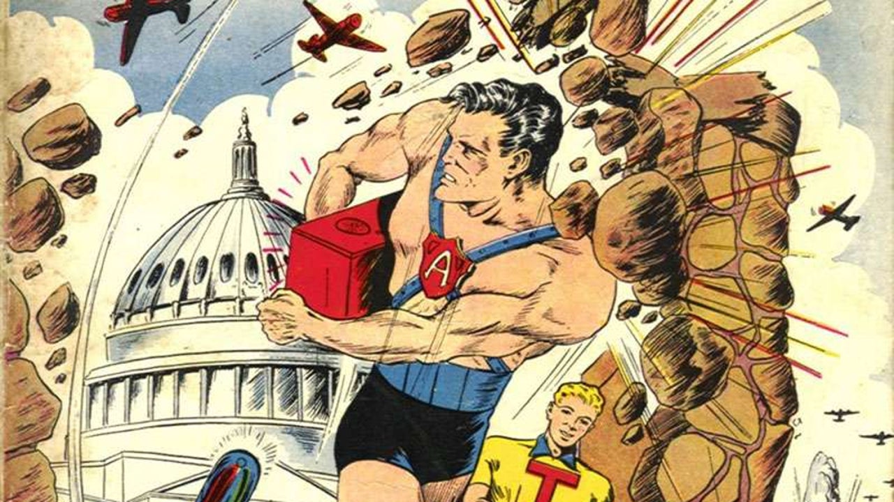 La no tan increíble historia de Amazing-man, el superhéroe creado por ...