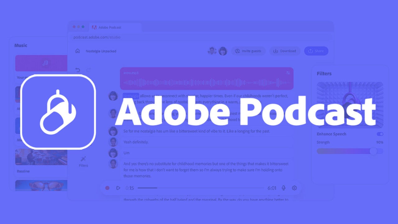 Descubre Adobe Podcast: calidad profesional al alcance de tu mano ...