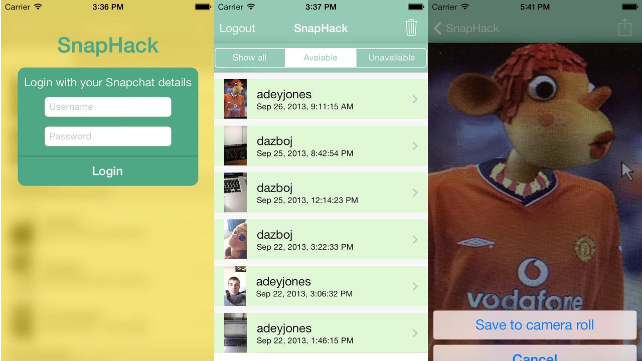 SnapHack app downloads Snapchats, bypasses screenshot alert - Softonic