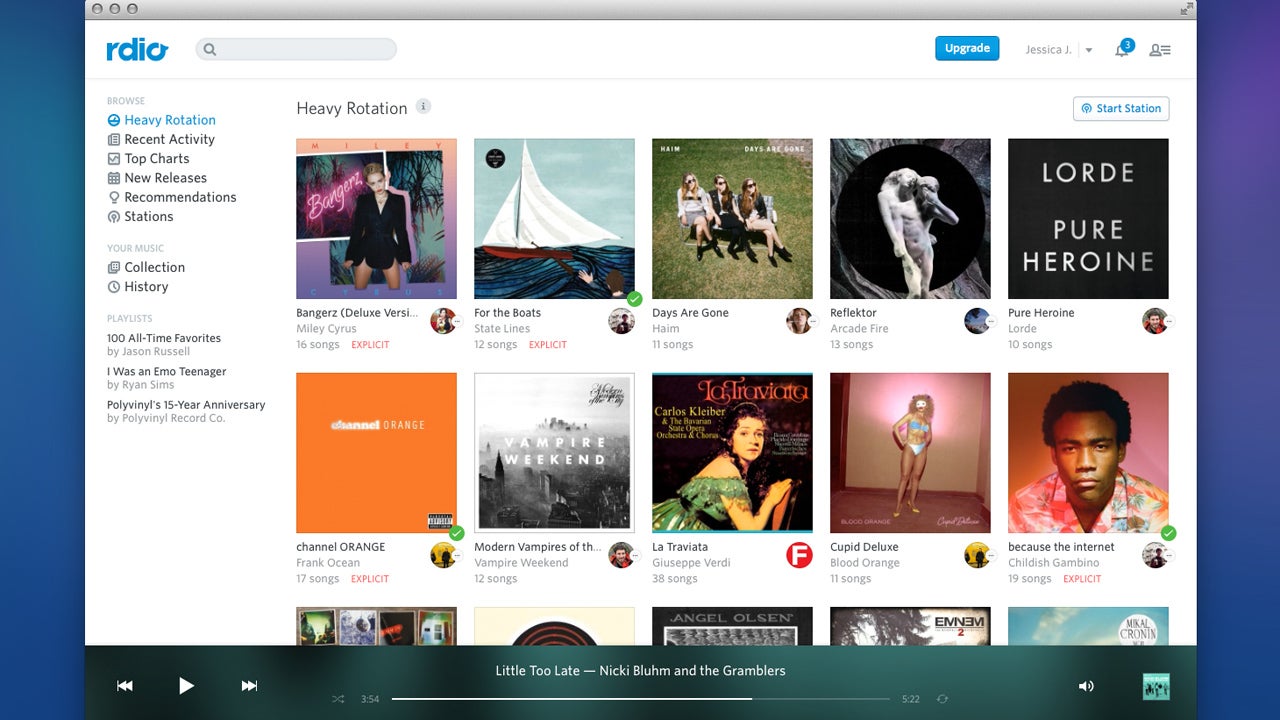 Rdio now offers free web streaming - Softonic