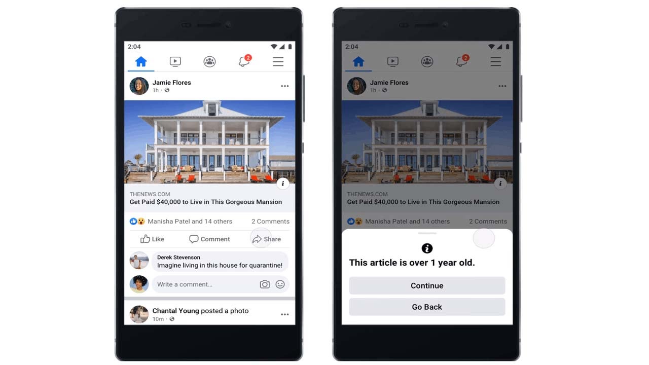 Facebook Will Make You Read A News Article Before Sharing - Softonic