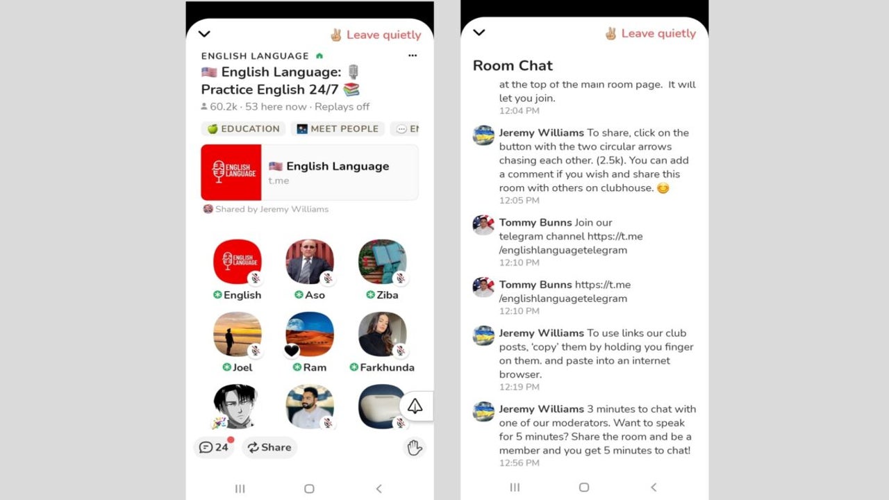 You can now send text chats in Clubhouse’s live rooms - Softonic