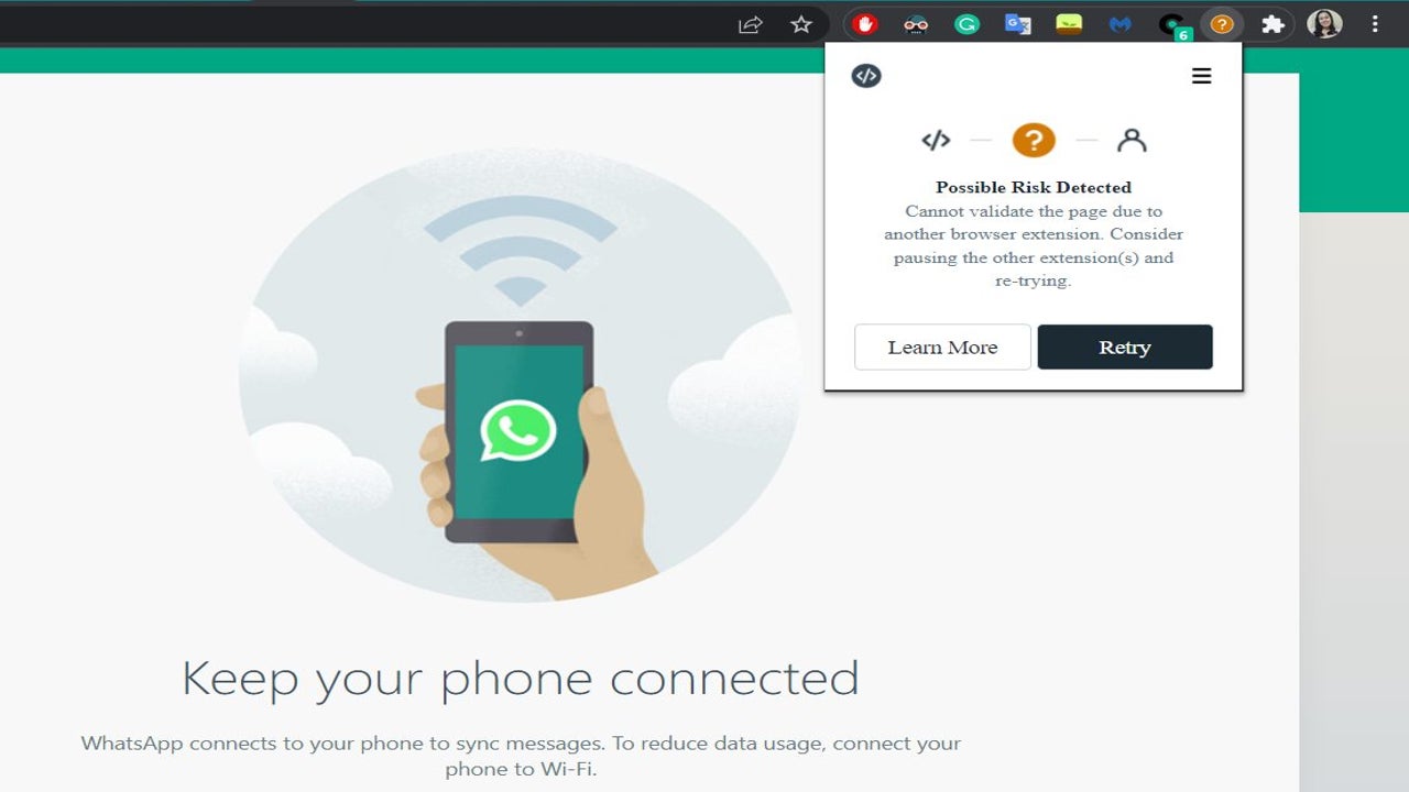 WhatsApp launches a security browser extension for its web version ...