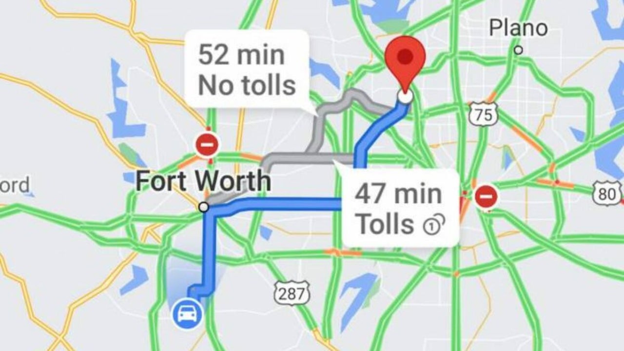 Google Maps launches a feature that shows estimated toll prices - Softonic