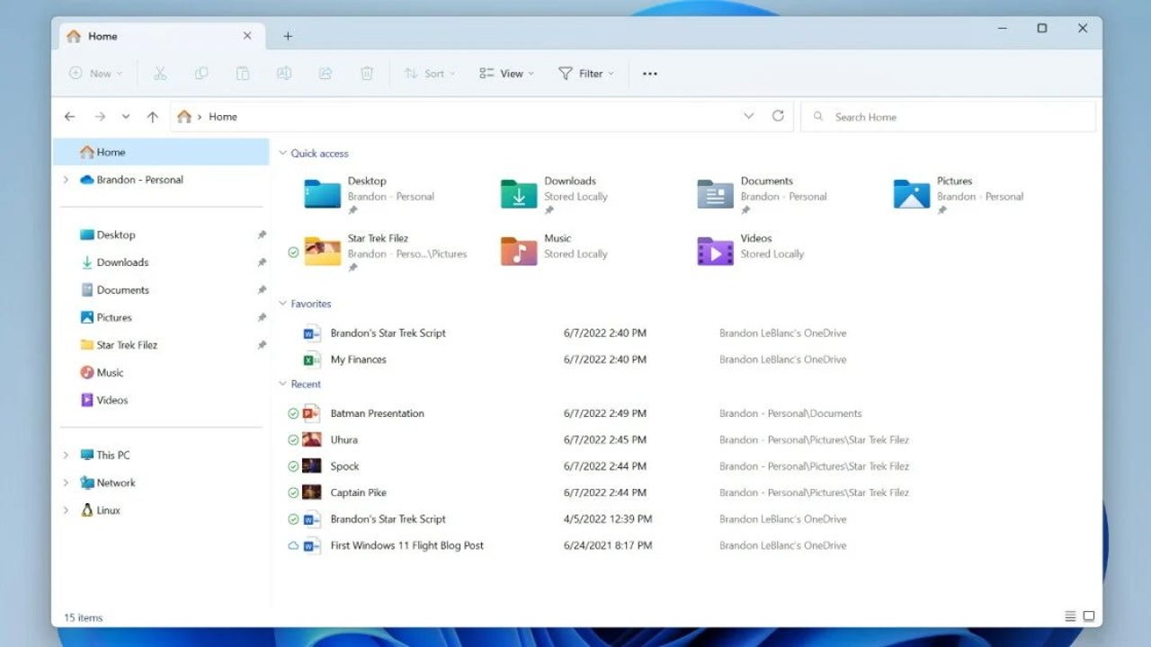 Windows 11 Insider Preview Build 22621.160 introduces tabs to File ...