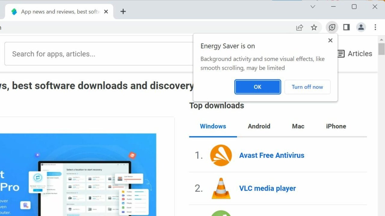 How to enable Chrome’s new Memory and Energy Saver modes - Softonic