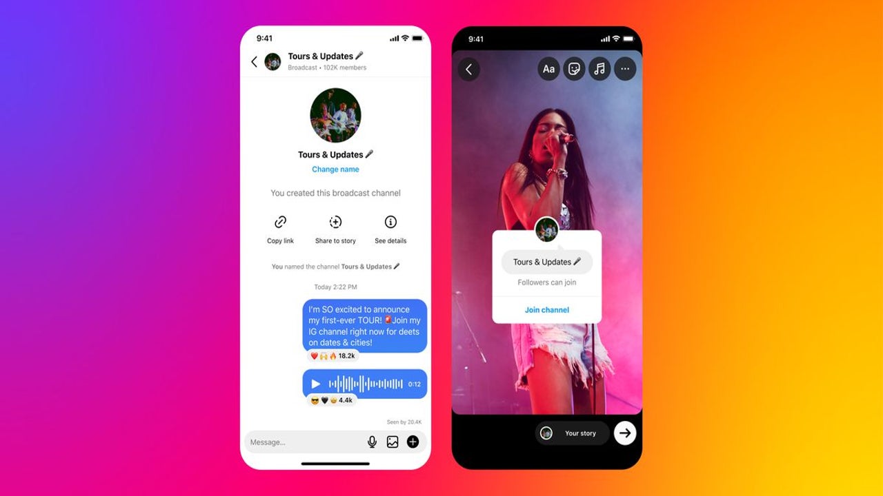 Telegram copycat? Mark Zuckerberg announces Instagram channels - Softonic