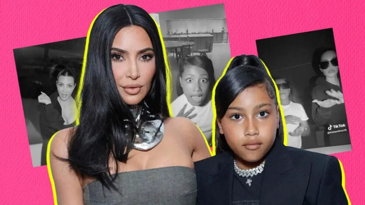 Kim Kardashian and daughter North are encouraged to dance with ABBA on ...
