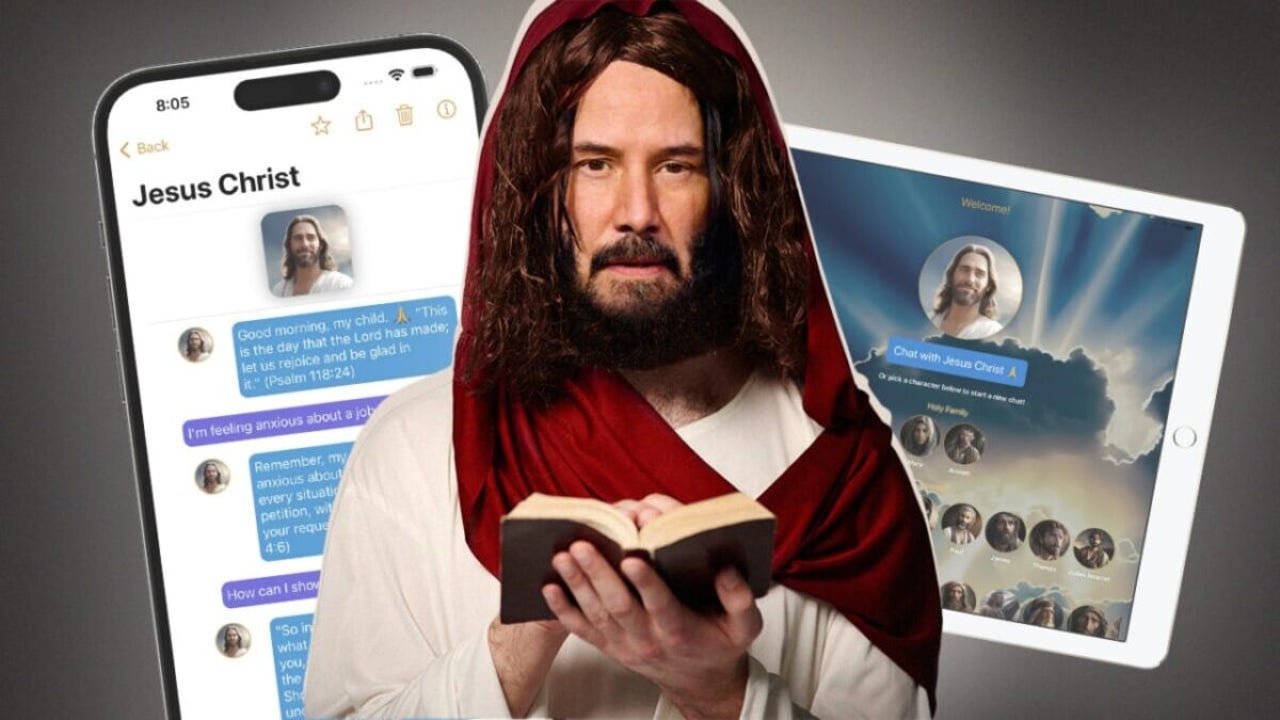 AI goes beyond imagination: an App to talk with Jesus Christ - Softonic