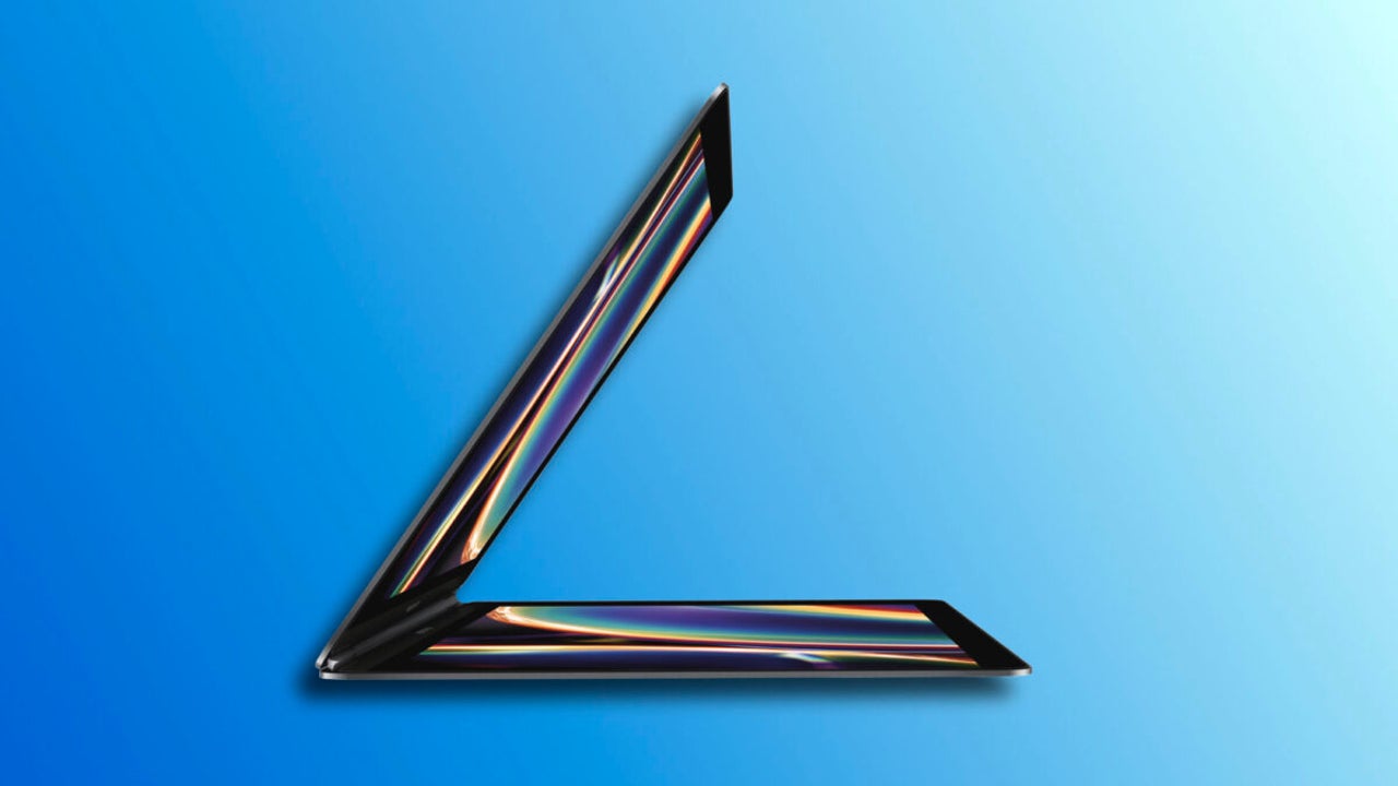 A 20-inch foldable MacBook: these would be the company’s plans for its ...