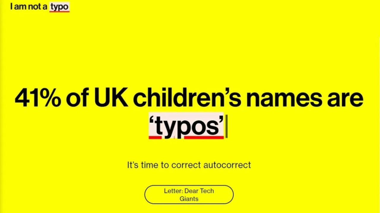 “I am not a typographical error”, the campaign against autocorrect discrimination - Softonic