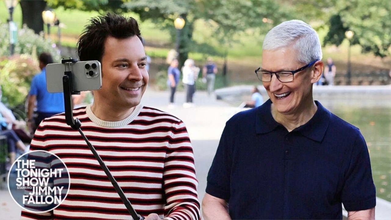 Tim Cook and Jimmy Fallon stroll through New York talking about… hot ...