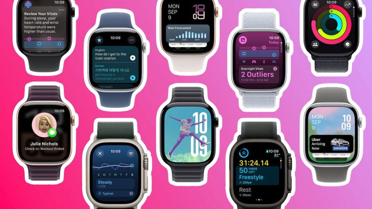 watchOS 11 removes these four watch faces from the Apple Watch - Softonic