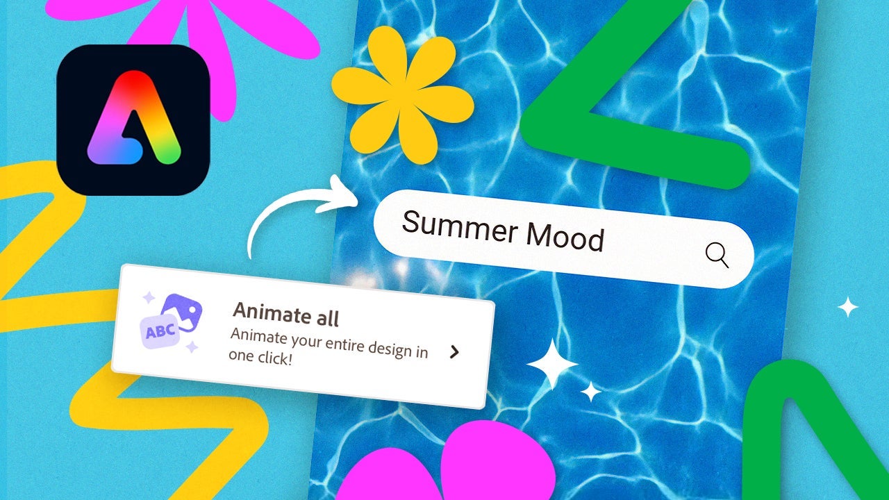 Animation in Adobe Express: swipe reveals for thumb-stopping posts ...