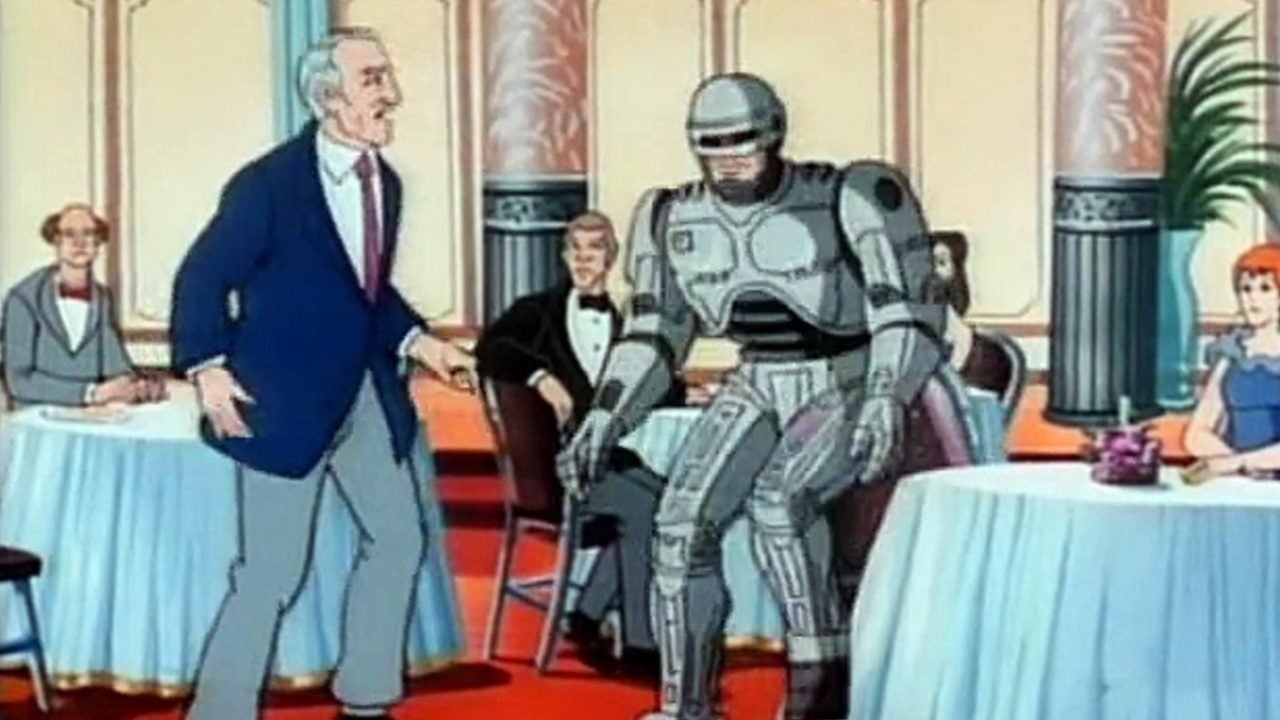 'Robocop' was adapted into a children's series, even though children ...