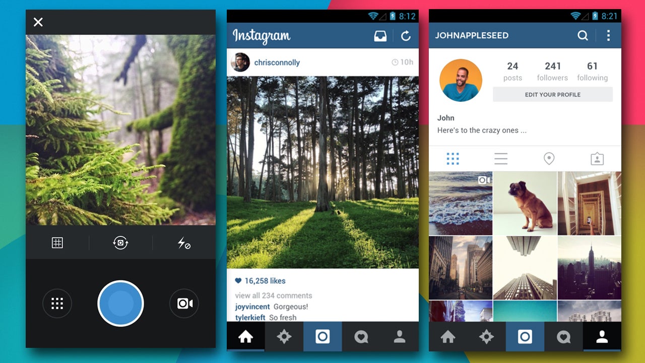 Instagram pour Android: plus léger, plus performant et plus plat - Softonic