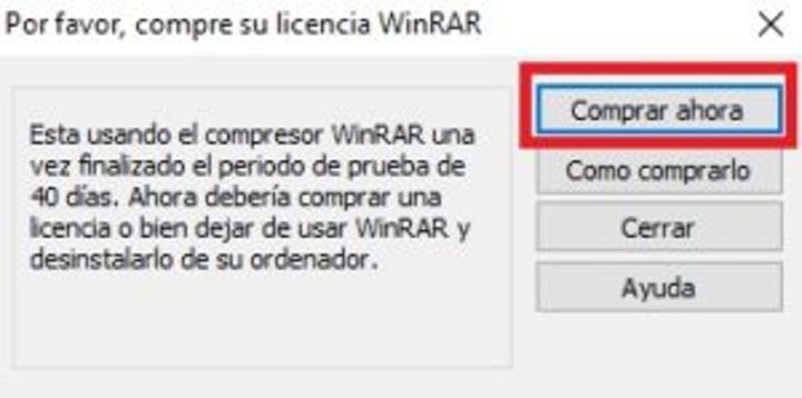 Cómo activar WinRAR para siempre - Softonic