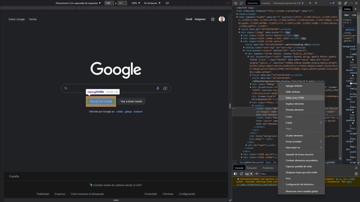 Cómo editar el texto de cualquier página web - Softonic