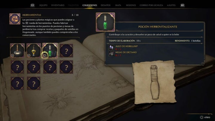 Hogwarts Legacy: How to Create a Wiggenweld Potion with its Ingredients ...