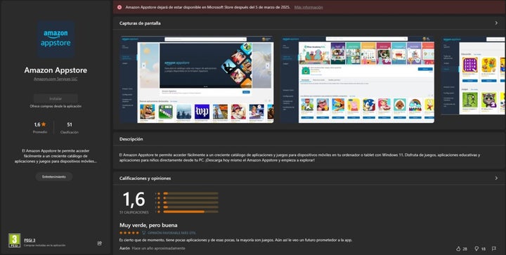 Si usas la app de Amazon en Windows 11, póximamente recibirás este ...